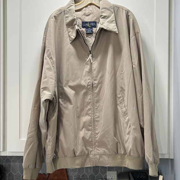 Luna Pier | Jackets & Coats | Vintage Luna Pier Mens Tan Windbreaker ...